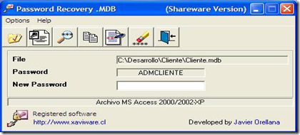 Programas Recientes: Recupera contraseña olvidada de archivos de Access ...